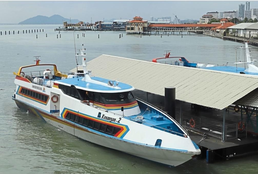 Perkhidmatan feri penumpang Butterworth — Pulau Pinang diawalkan ...