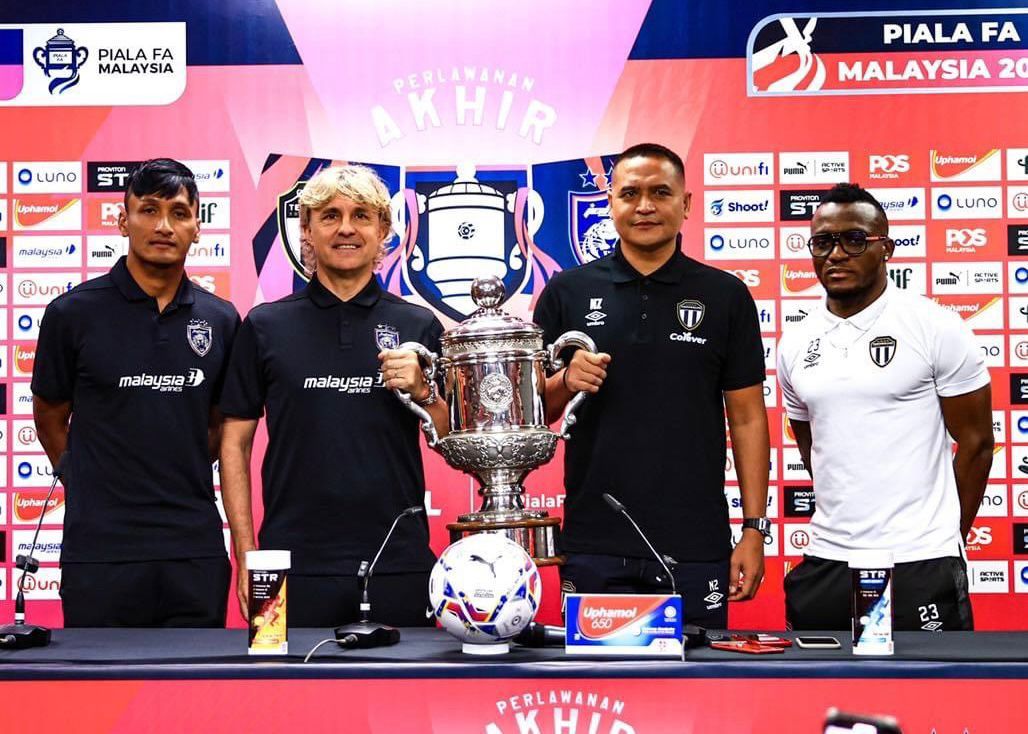 JDT tak fokus kekuatan TFC, Hector Bidoglio pertaruh 2 formula untuk muncul juara Piala FA ...