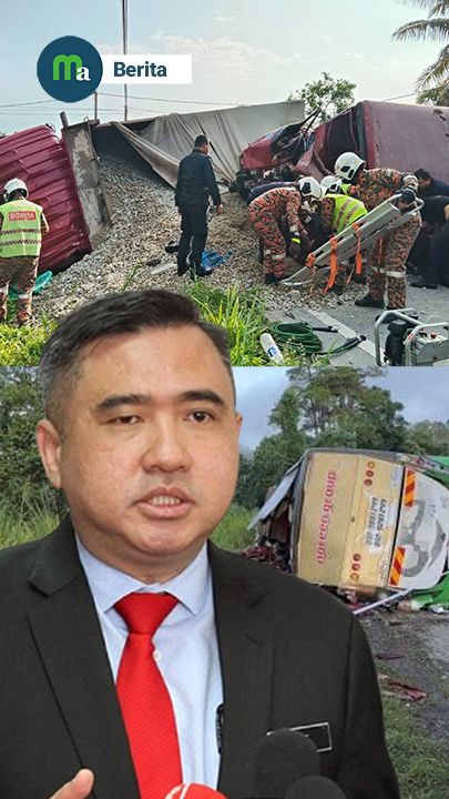 Sidang media Anthony Loke berhubung nahas pelajar UPSI, anggota FRU ...