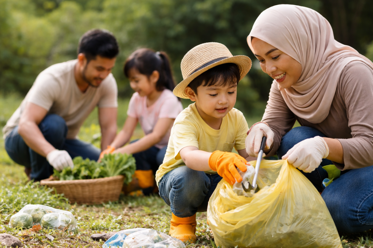 Libatkan si kecil dalam kerja sukarelawan bantu tingkat kemahiran ...
